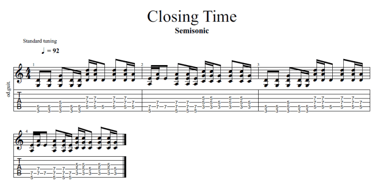 23 Easy Guitar Riffs For Beginners (And How To Play Them)